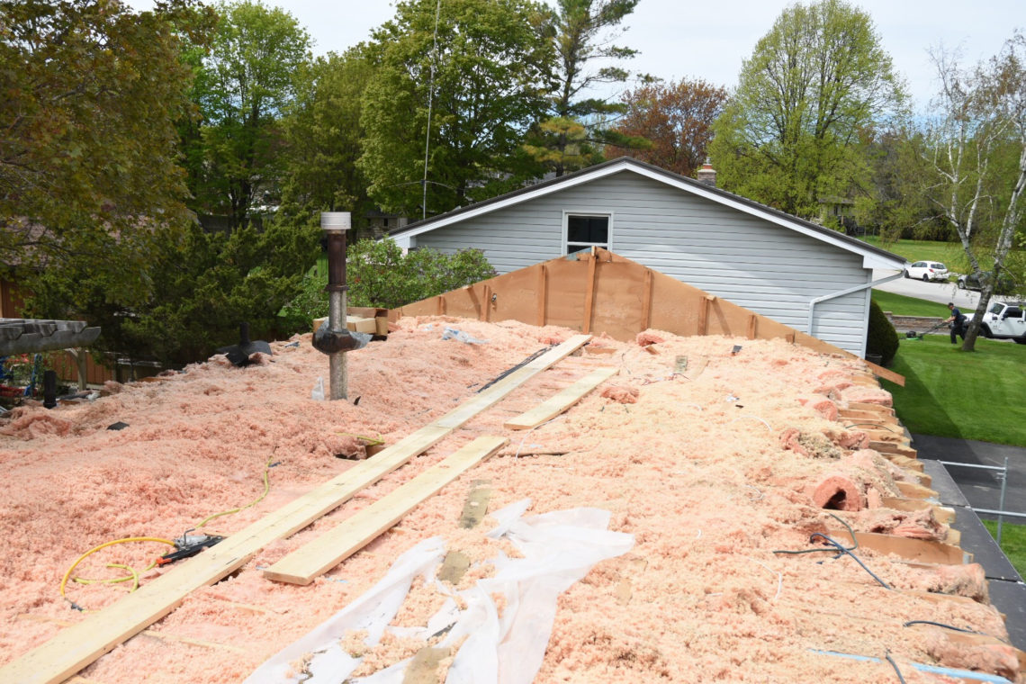 Ripping the Roof Off – Our Chez Nous